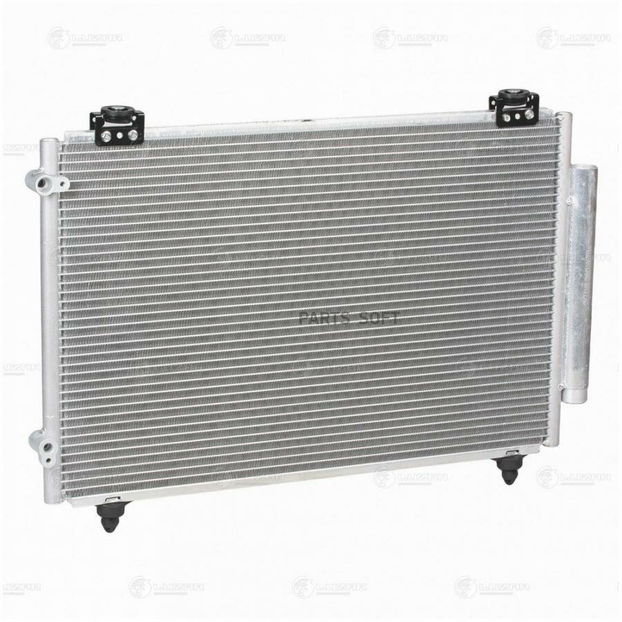LRAC3013 LUZAR Радиатор кондиц. Geely Emgrand EC7 (09-)/Lifan X60 (11-) (LRAC 3013)