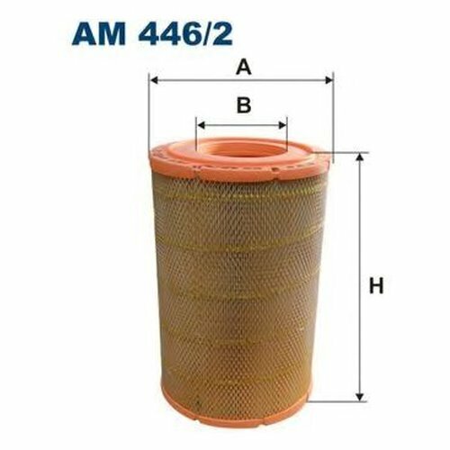 Фильтр воздушный Filtron AM446/2, 383 мм, 248 мм