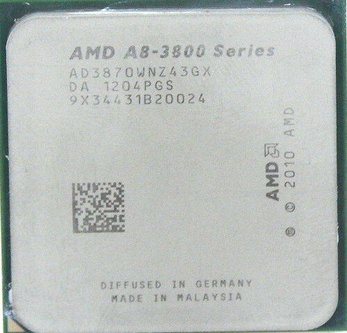 Процессор AMD A8-3870K 3.0 GHz, S-FM1 4xCore/4M/VGA HD6550, AD3870WNZ43GX DA