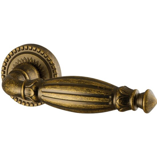 Ручка раздельная Armadillo R. CL55. Bella (Bella CL2) OB-13 античная бронза