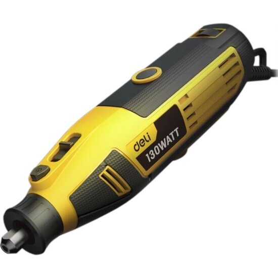 Гравер Deli Tools DL-DM03-E1 (130Вт, цанга 3,2мм, 10000-32000об/мин, кейс) + 41 аксессуар