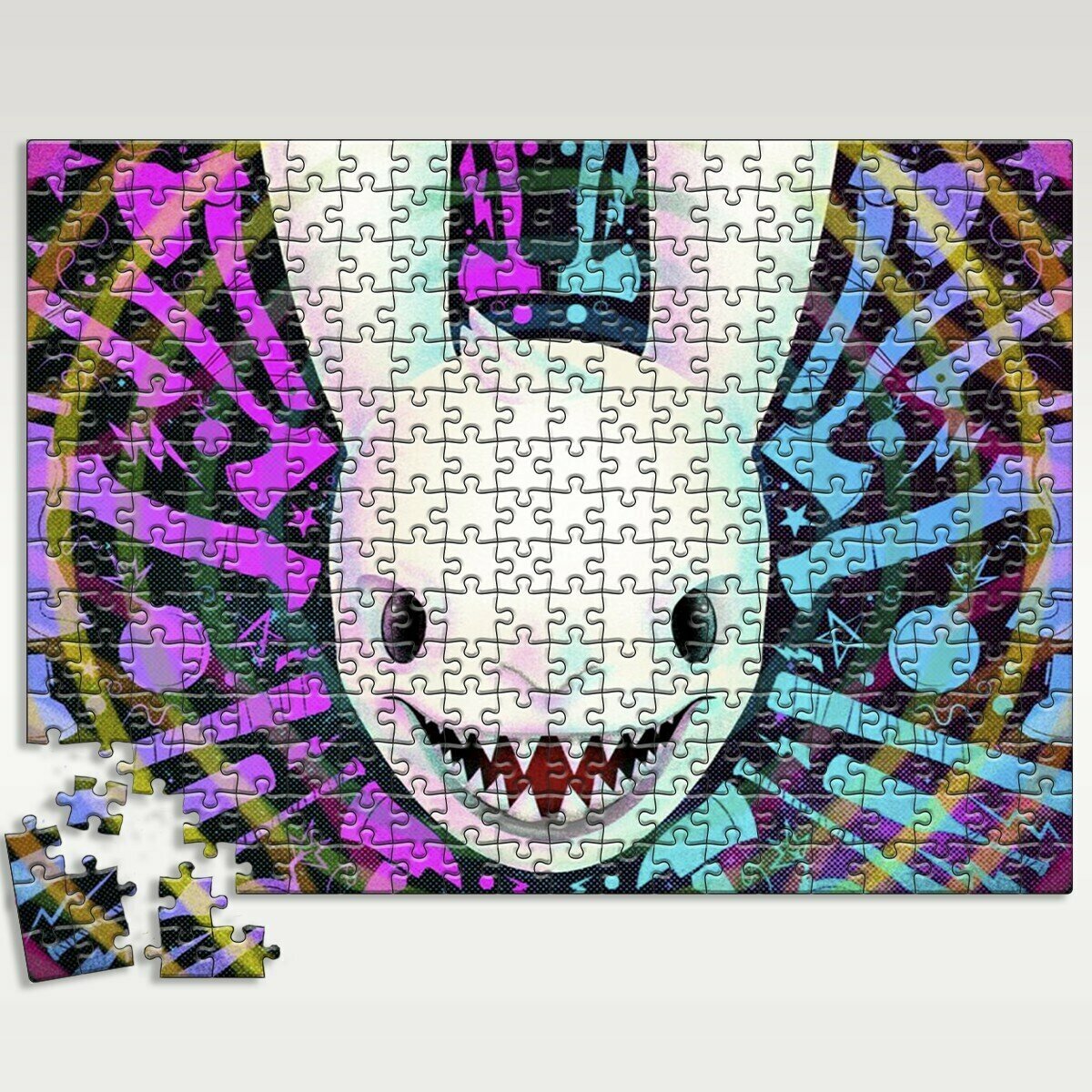 Пазл картонный А3: модель Мультфильм Guggimon Junky - 5669