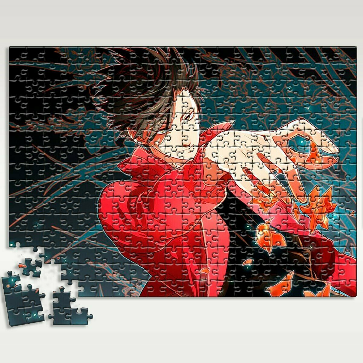 Пазл картонный А3: модель Аниме Волейбол Haikyuu - 7325