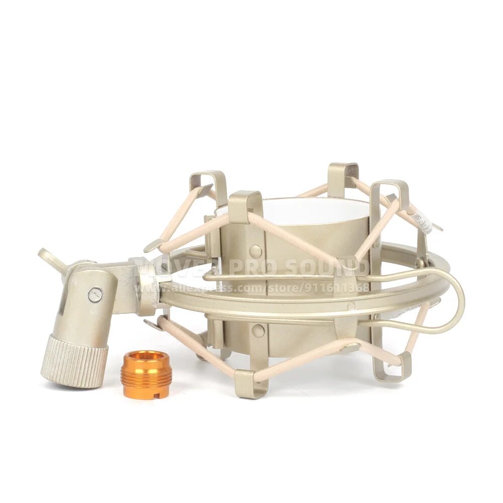 Shockmount Champagne Color для микрофонов EV RE20 RE27N/D RE320