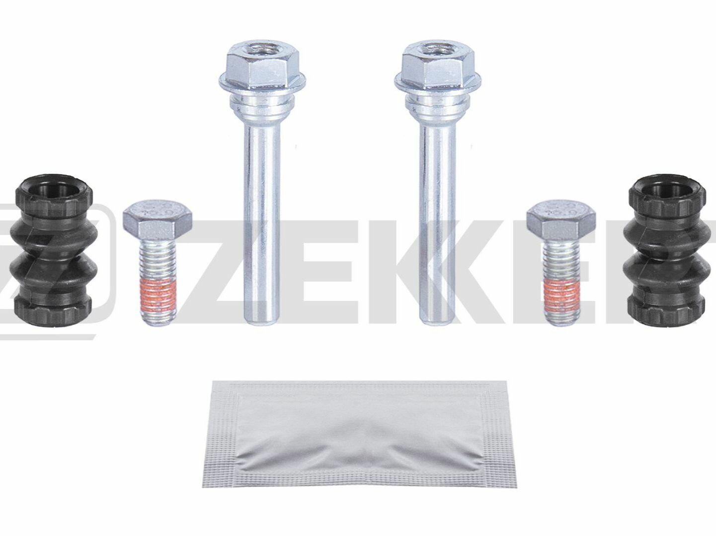 Направляющие переднего суппорта Renault Duster (Рено Дастер) 2011- Logan 07-, Nissan Note (E11) 06- Zekkert