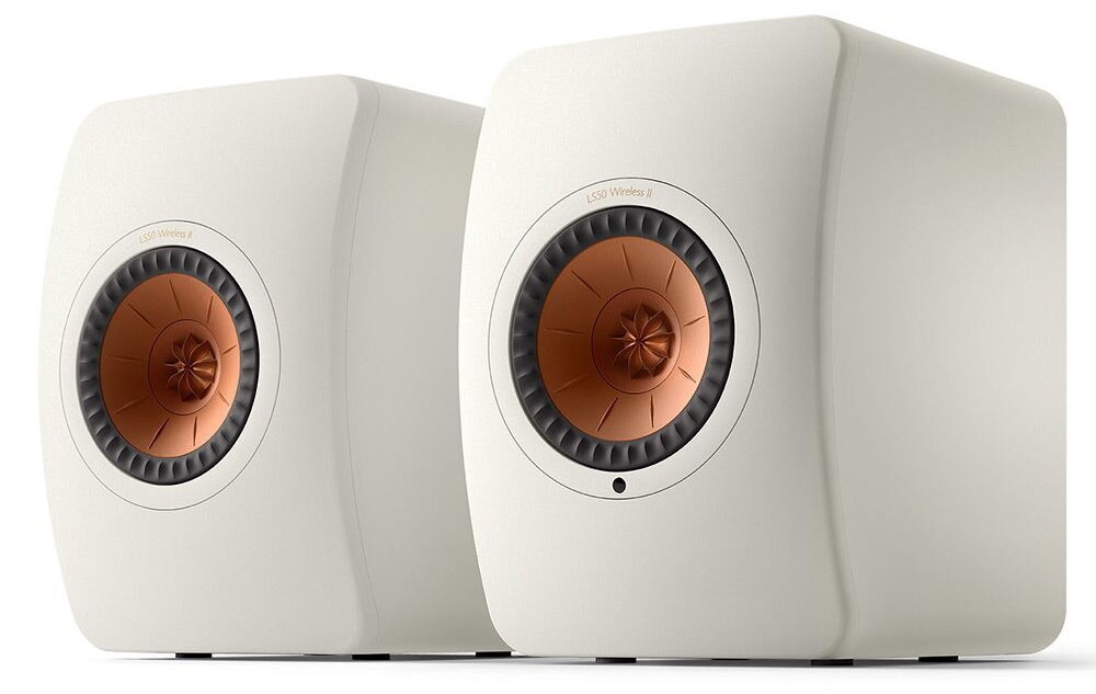 KEF LS50 Wireless II Mineral White Полочная акустика