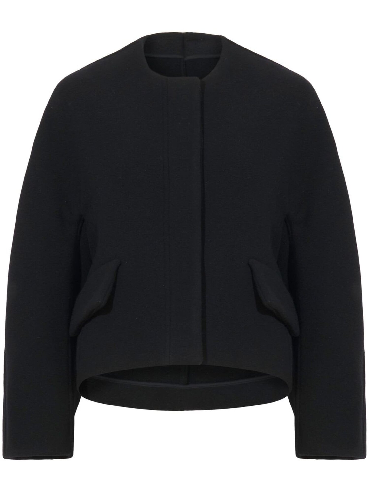 Куртка Melton wool boxy jacket