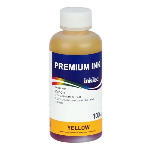 Чернила для Canon CLI-441 Yellow (100мл) InkTec C5041-100MY
