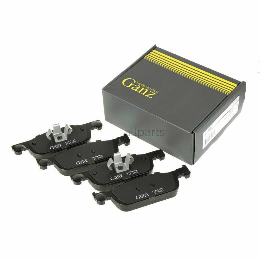 GANZ GIJ09190 Колодки тормозные передние для LADA X-RAY (15-) GANZ GIJ09190