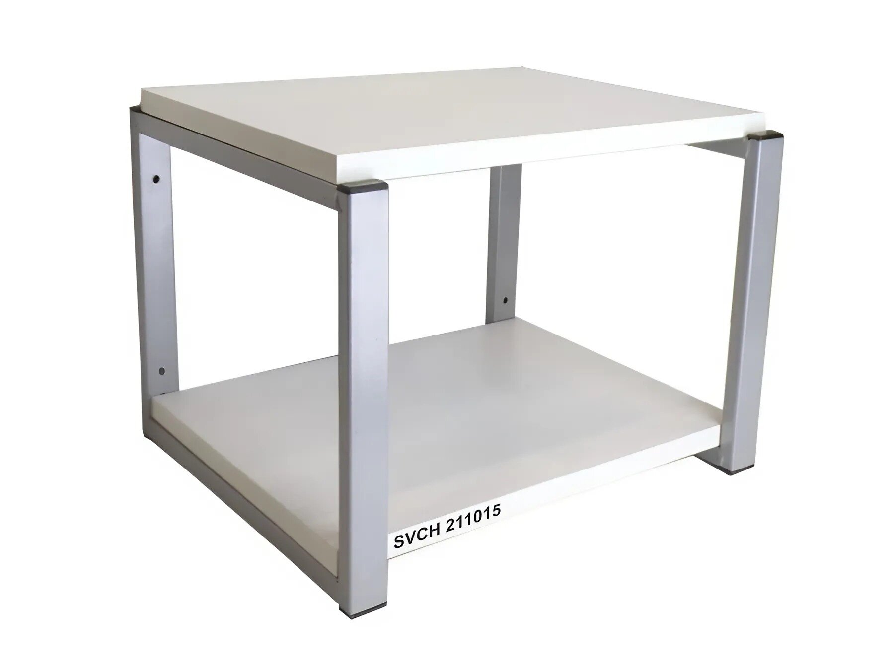 Полка для микроволновки GARROSS "SIBERIA 211015", две полки 30х40 см, высота 25 см, каркас серый, цвет полок сосна