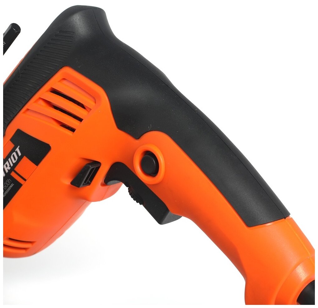 Дрель ударная PATRIOT FD 600h, 710 Вт 270 мм оранжевый/черный коробка