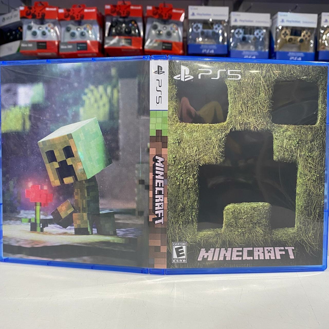 Эксклюзивная обложка PS5 для Minecraft №15