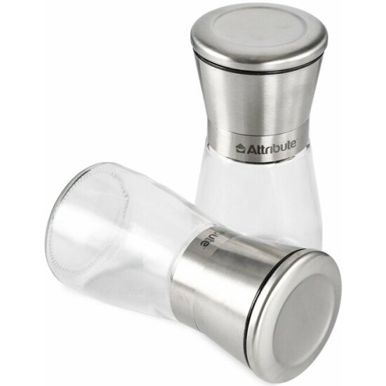 Набор Attribute мельниц для специй SPICE STEEL, 2шт (AGS358)