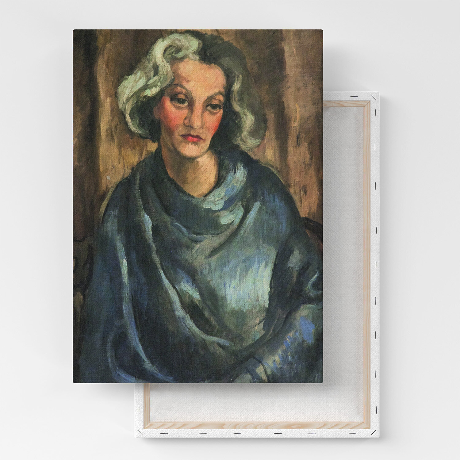 Картина на холсте, репродукция / Амрита Шер-Гил - Madam Tachlitzky / Размер 30 x 40 см
