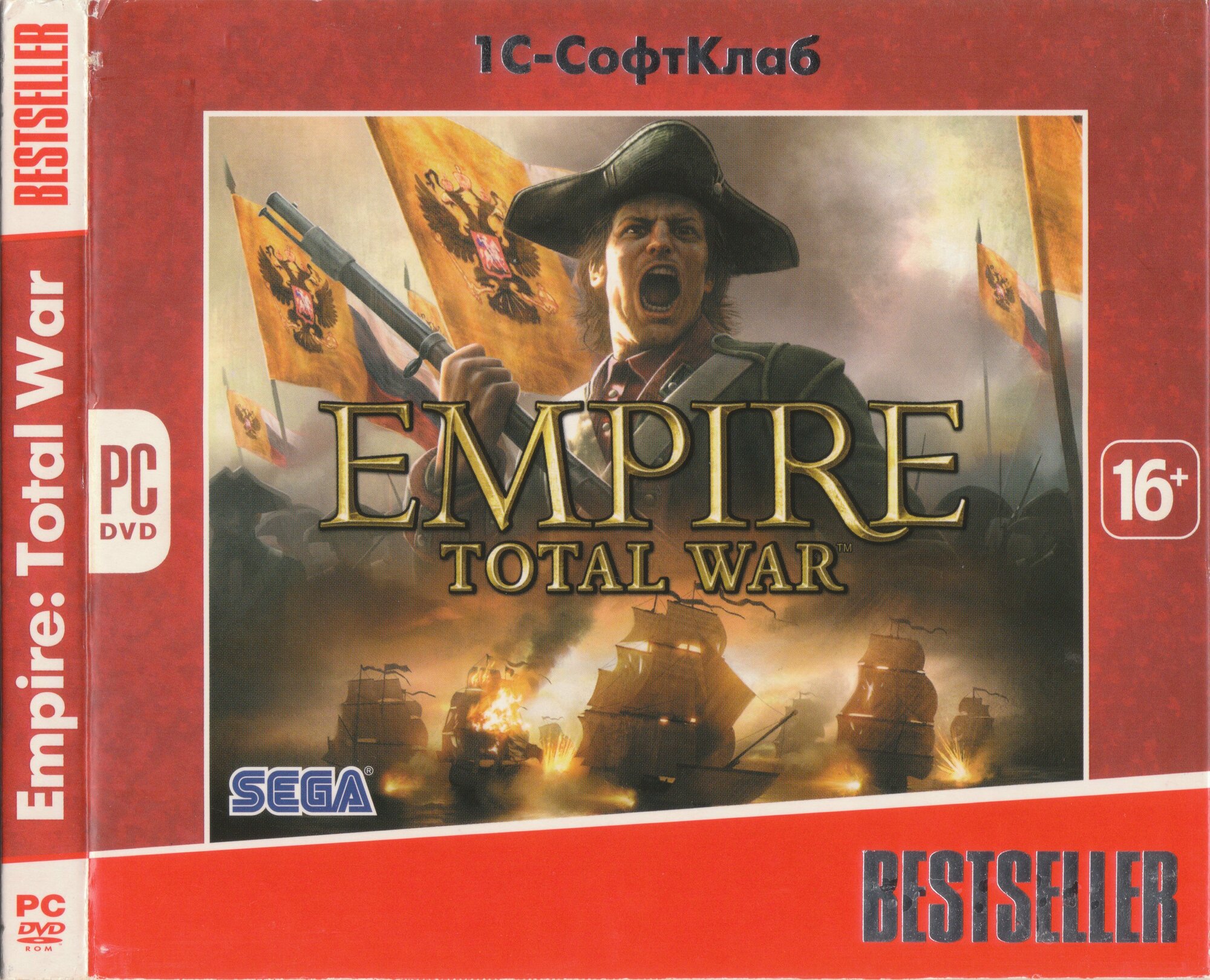 Игра для компьютера: Empire: Total War. Серия Bestseller + DLC На тропе войны (2 Jewel диска) Лицензионный диск