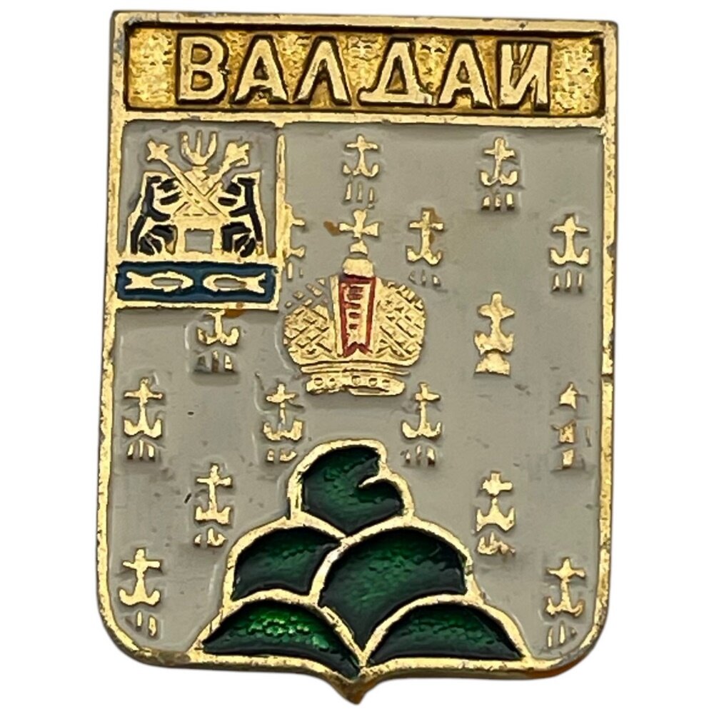 Знак "Валдай. Проекты гербов Российской империи" Молдавия 1991-2000 гг. (КЭМЗ)