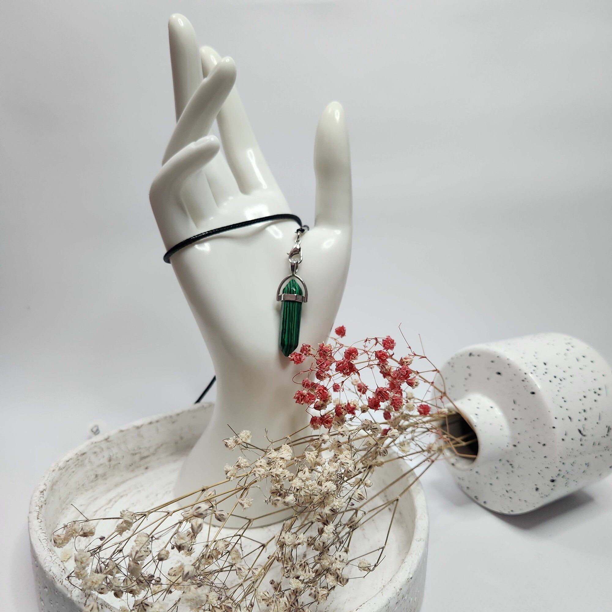 Маятник биолокационный, кулон