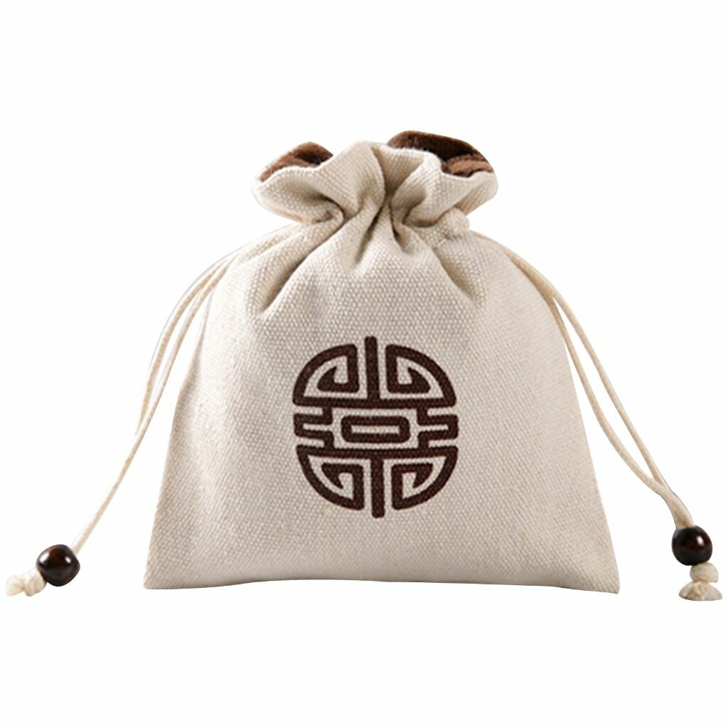 Кубики игральные кости для настольных игр, Сумка для ювелирных изделий dice bag-темно-белая