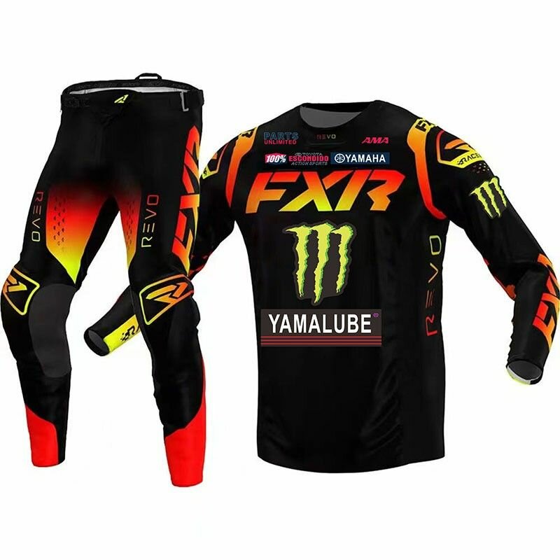 FX Ghost Claw эндуро комплект снаряжения для мотокросса mx комбинированные трикотажные штаны MTB DH UTV Off Road мотоциклетный гоночный костюм