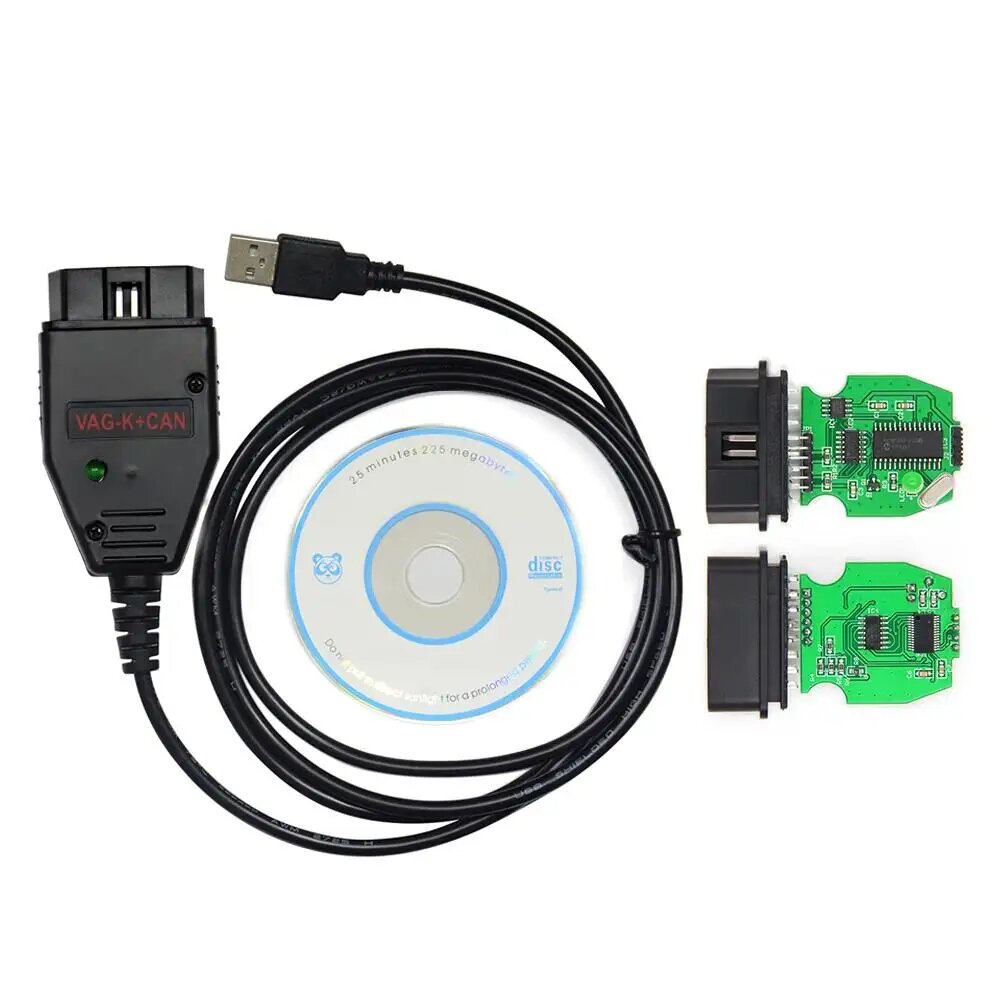VAG K CAN Commander 1.4 FTDI PIC18F25K80 K+CAN 1 4 OBD 2 OBD2 Автомобильные диагностические инструменты Интерфейс COM K-line Кабель для VW/AUDI VAG K CAN 1.4