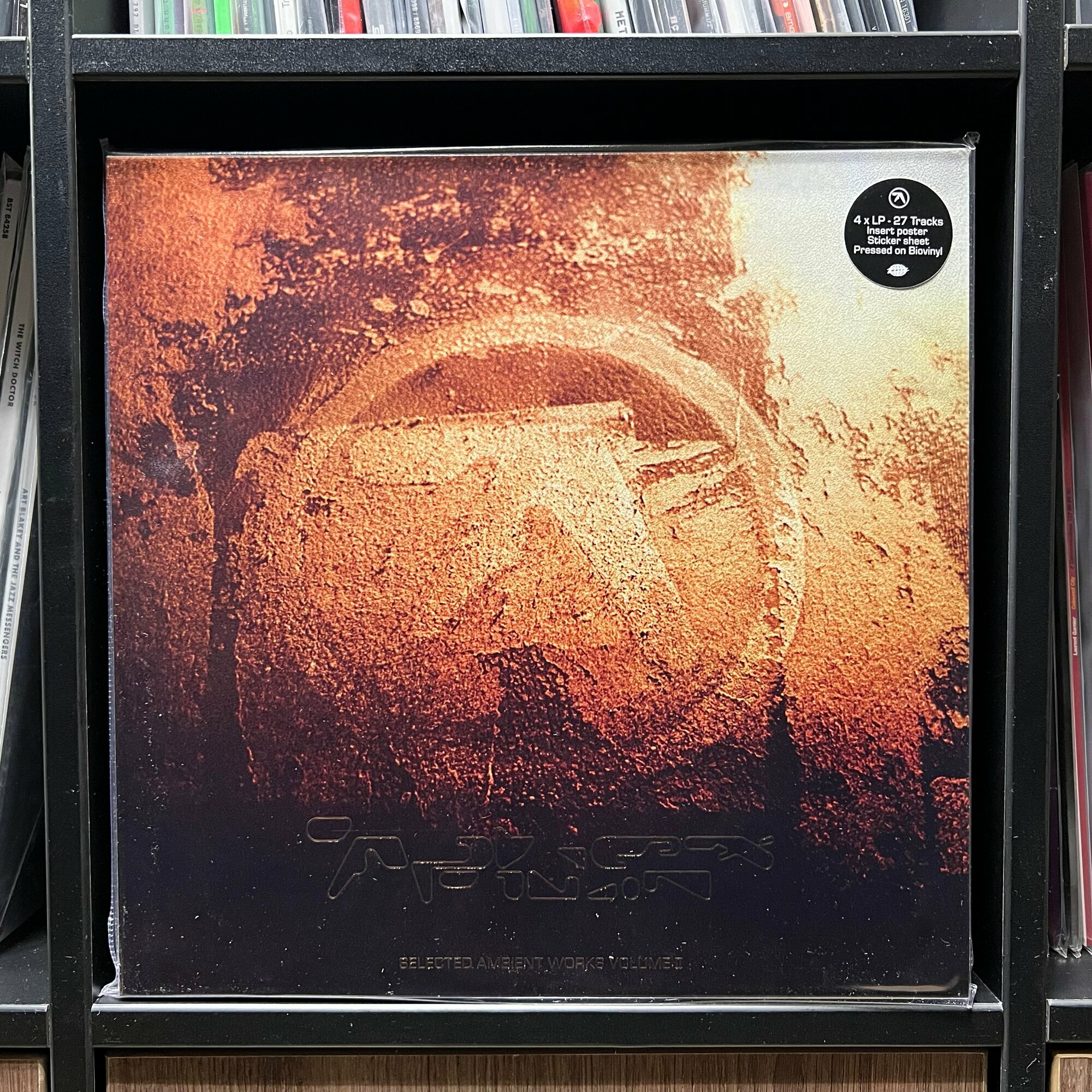 Виниловая пластинка APHEX TWIN - Selected Ambient Works Volume II (Expanded Edition) (still sealed, bio vinyl 4xLP + fold-out poster + sticker sheet) LP Винил