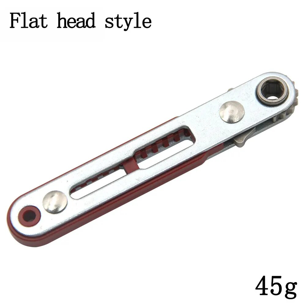 Храповой ключ-отвертка Red Flat head style 45g