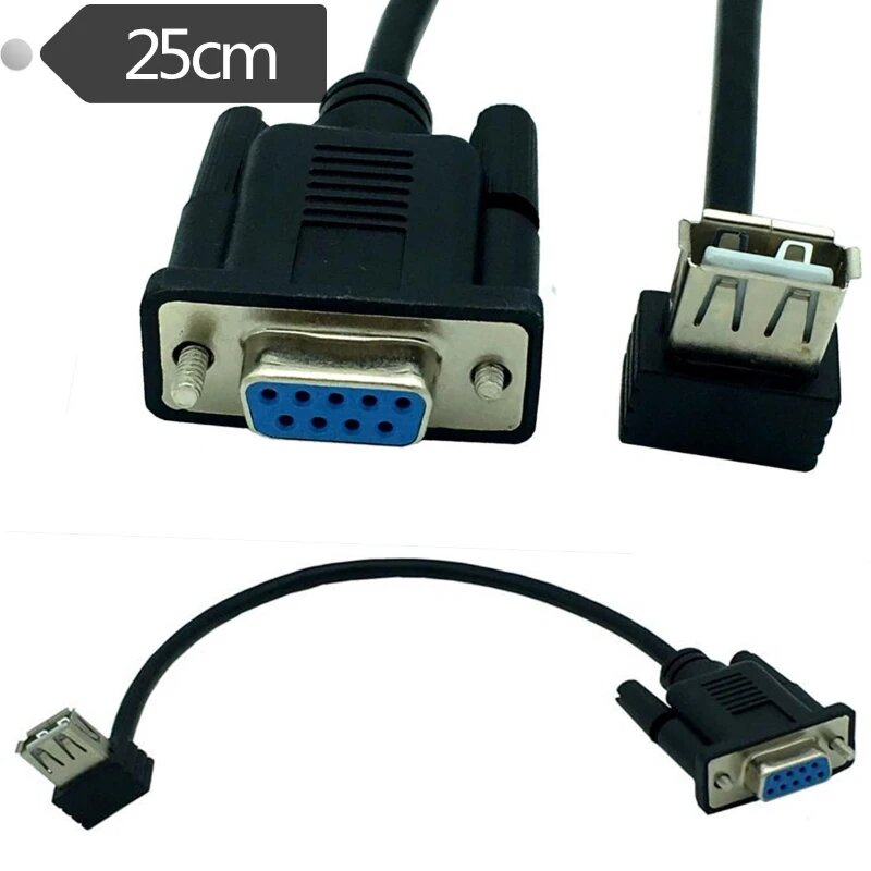 DB9 Female to USB2.0 Female Adapter Cable Midnite Star