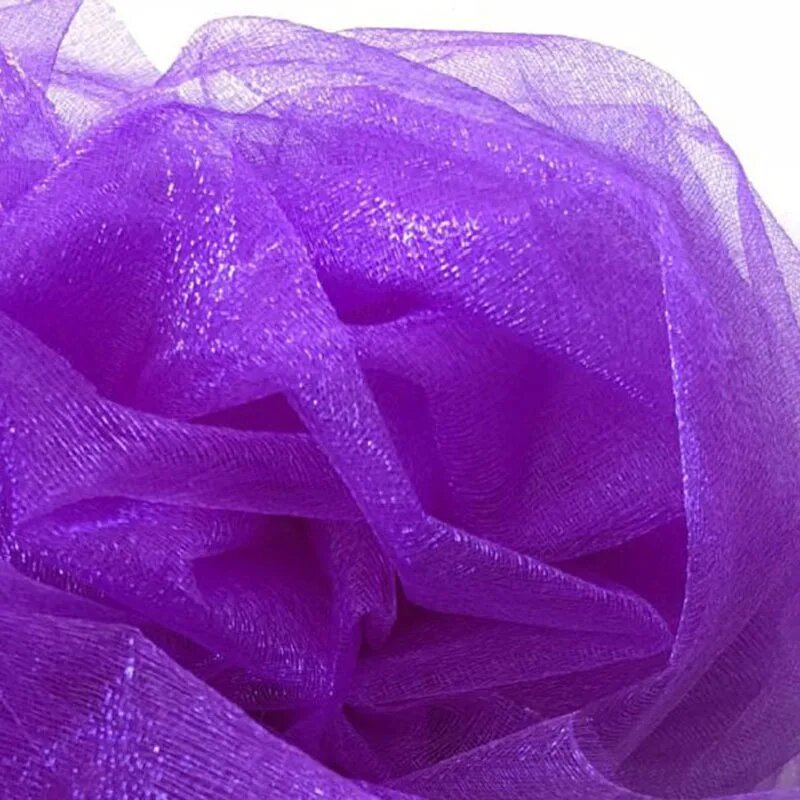 Органза 5 м, прозрачный, для декора Dark Purple