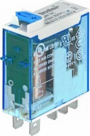 Реле FINDER 46.61.9.024.0074 электромагнитное 24ВDC миниатюрное, промышленное 1 шт
