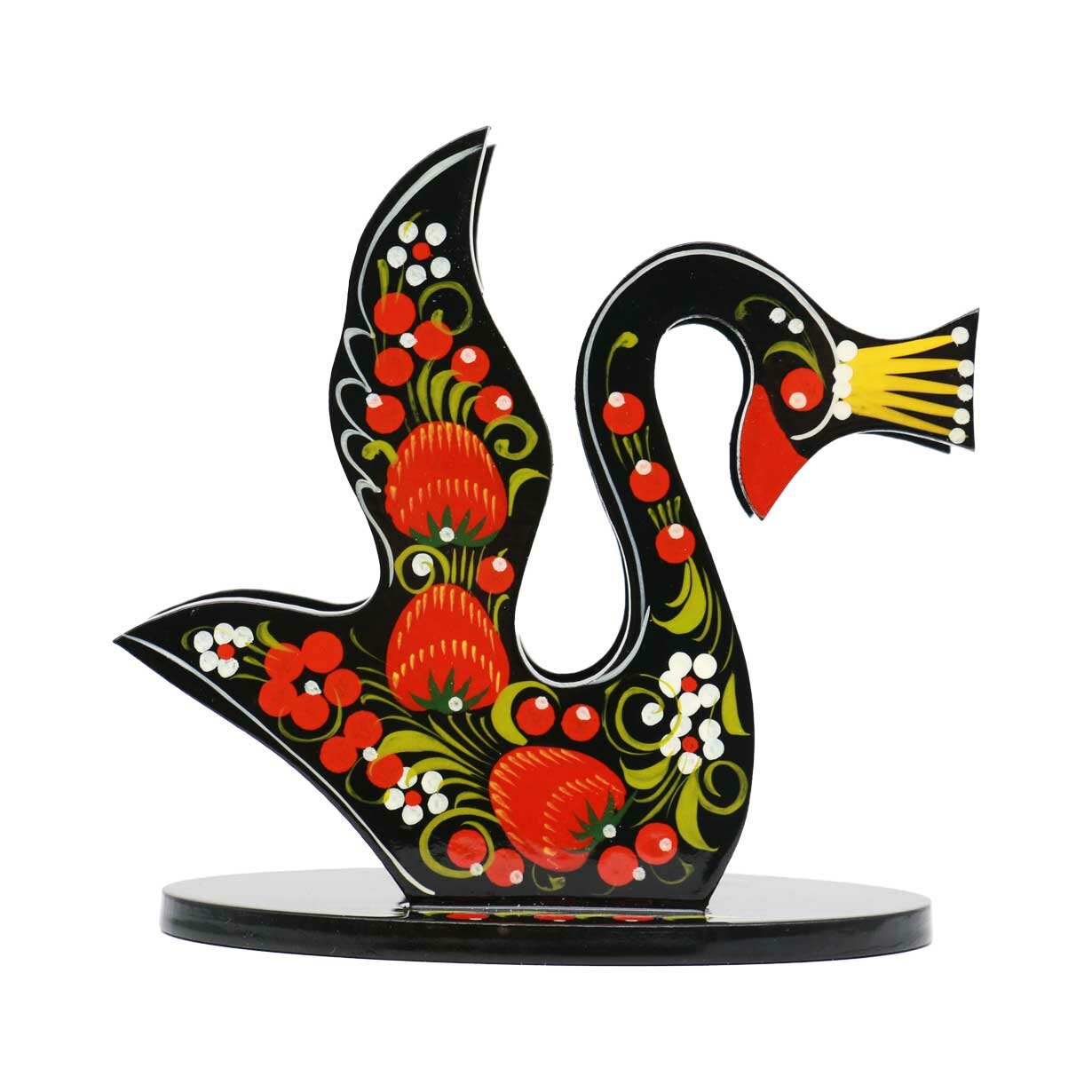 Хохлома салфетница Царевна Лебедь (28194)