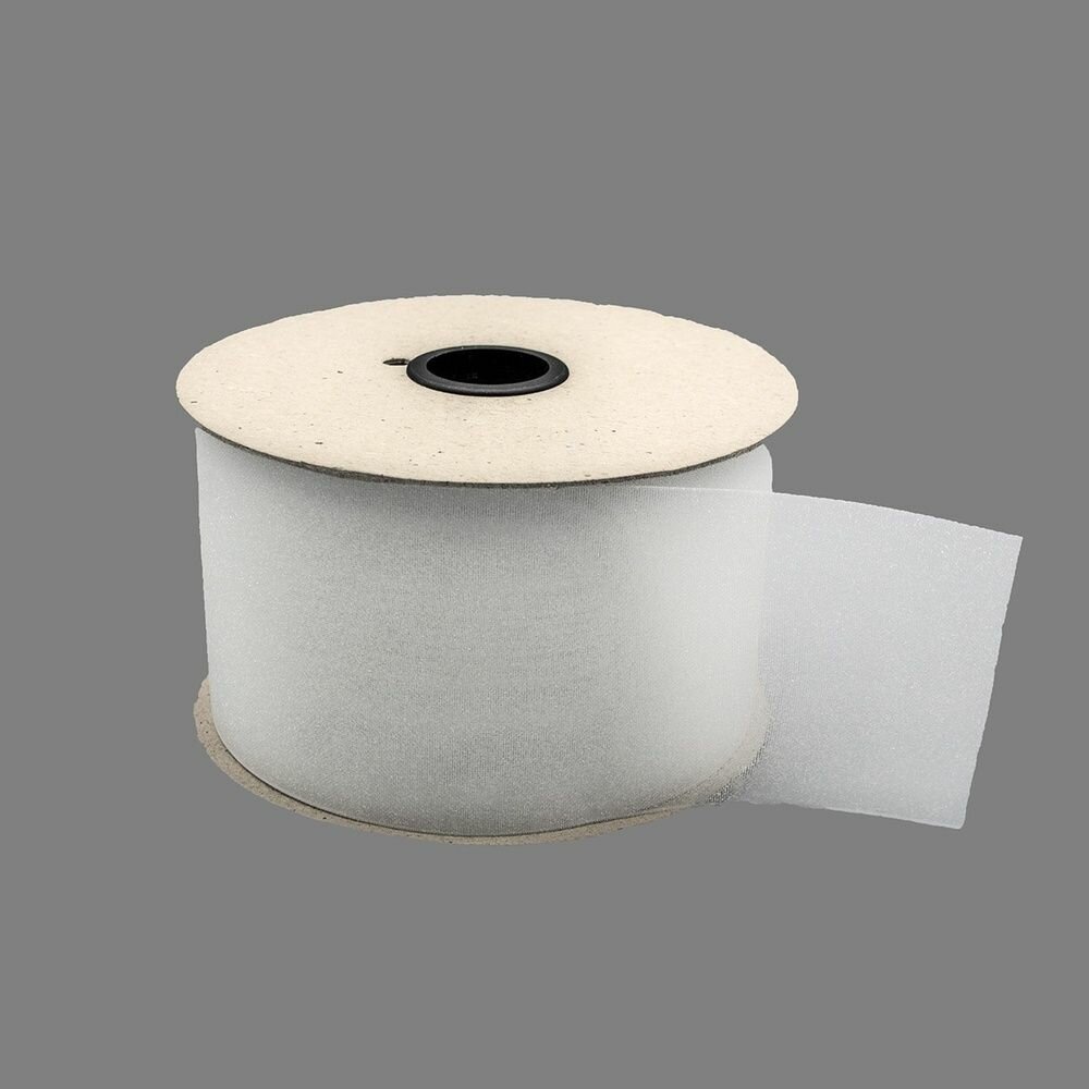 Лента люверсная протос клеевая 100 мм 50 м, прозрачный, 50 шт (70-20550/100)