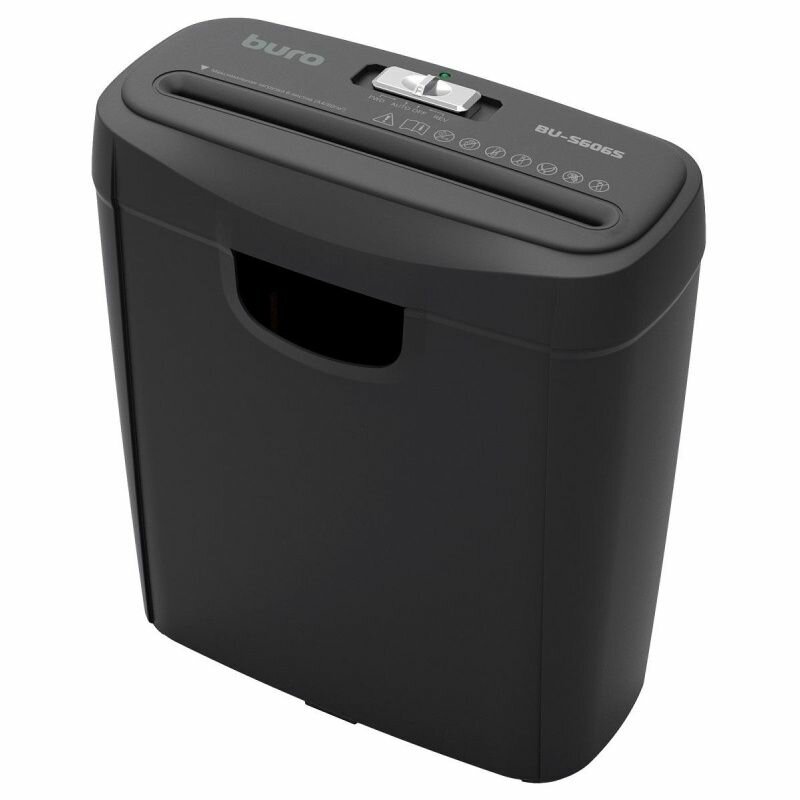 Шредер Buro "Home", BU-S606S, 2 уровень секретности, 6 листов, 11 л (1473749)
