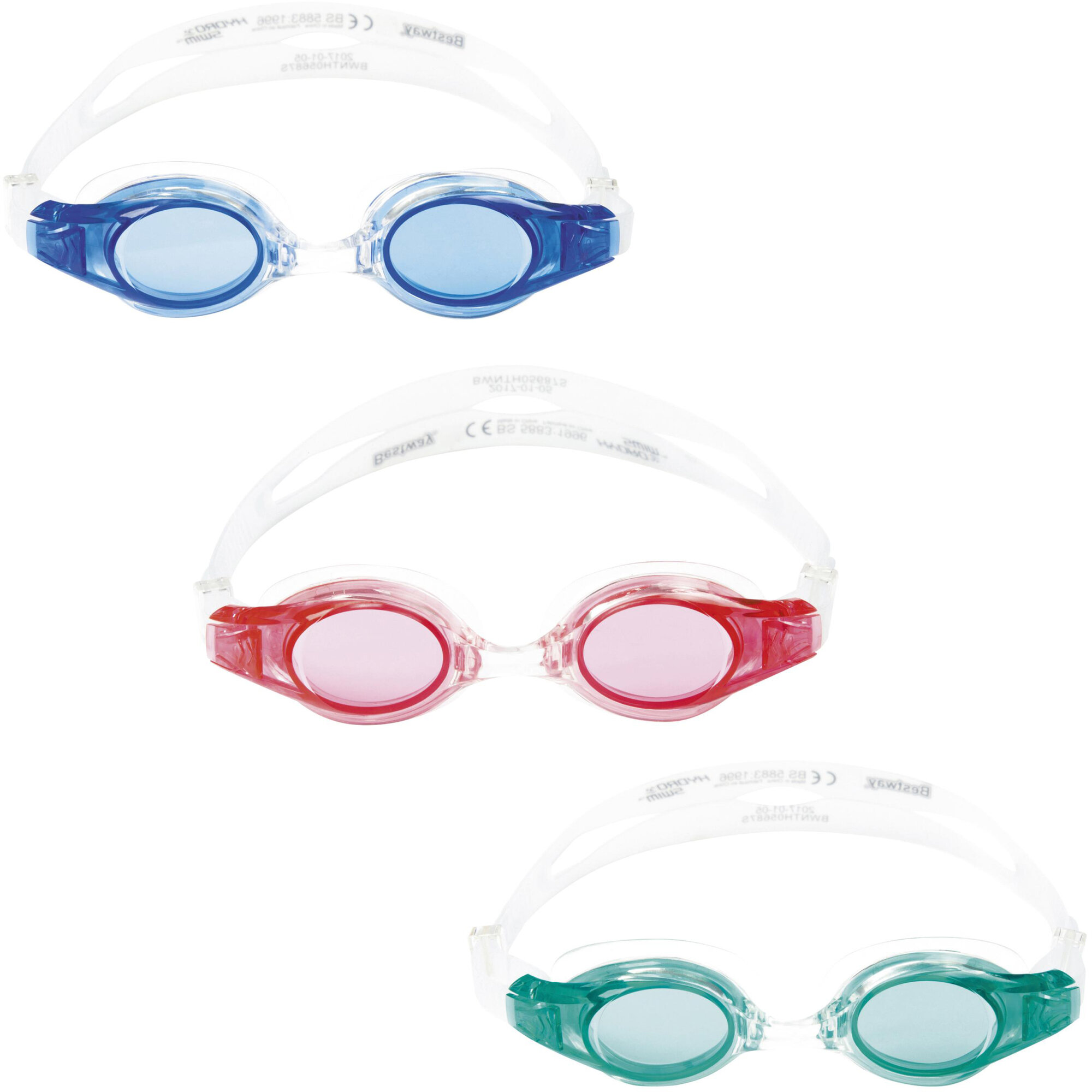 Очки для плавания Lil' Wave 4*19*15 см 21062 Bestway, цвета в ассортименте, без возможности выбора