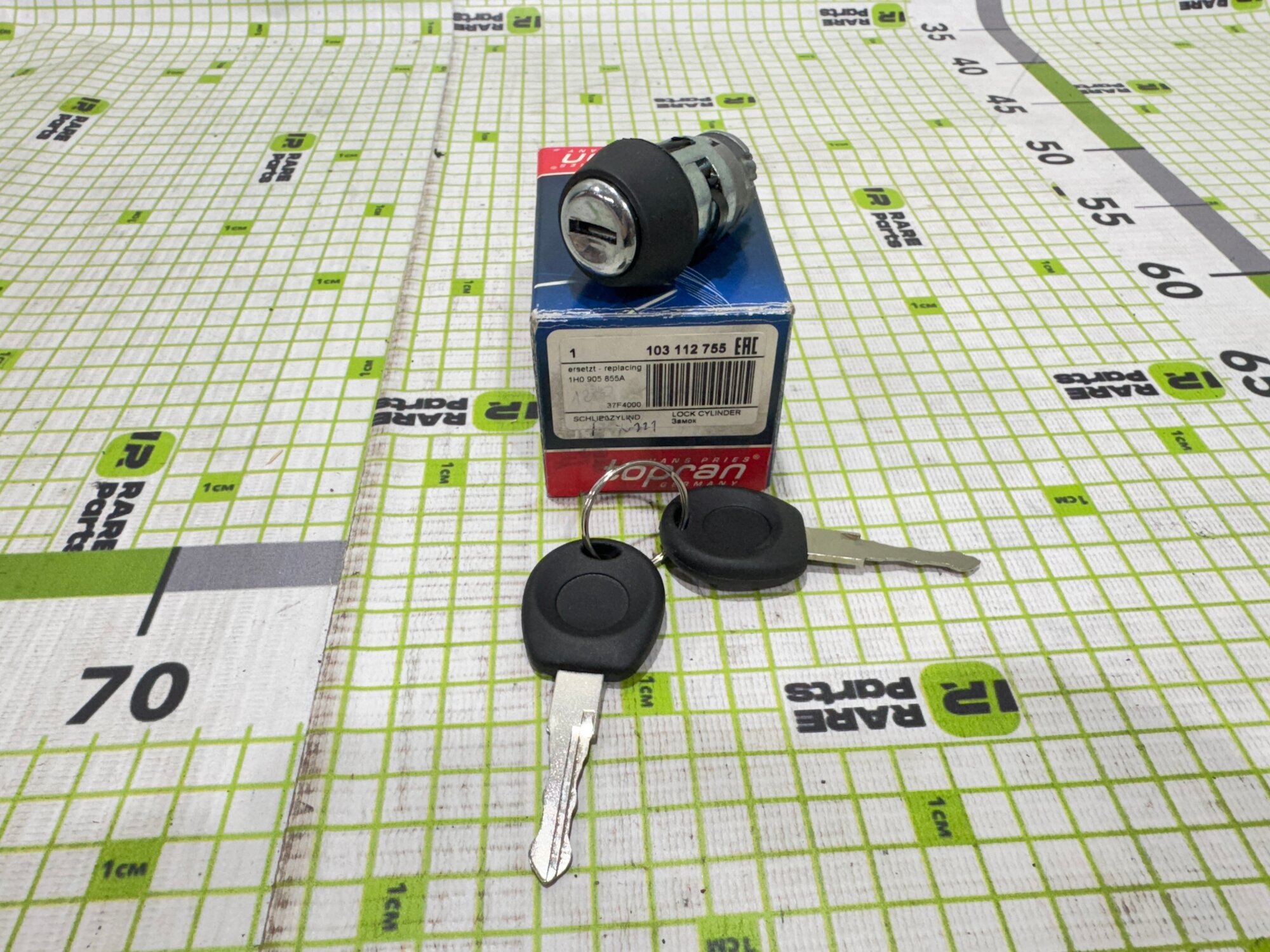 Вставка замка зажигания с ключом для Volkswagen