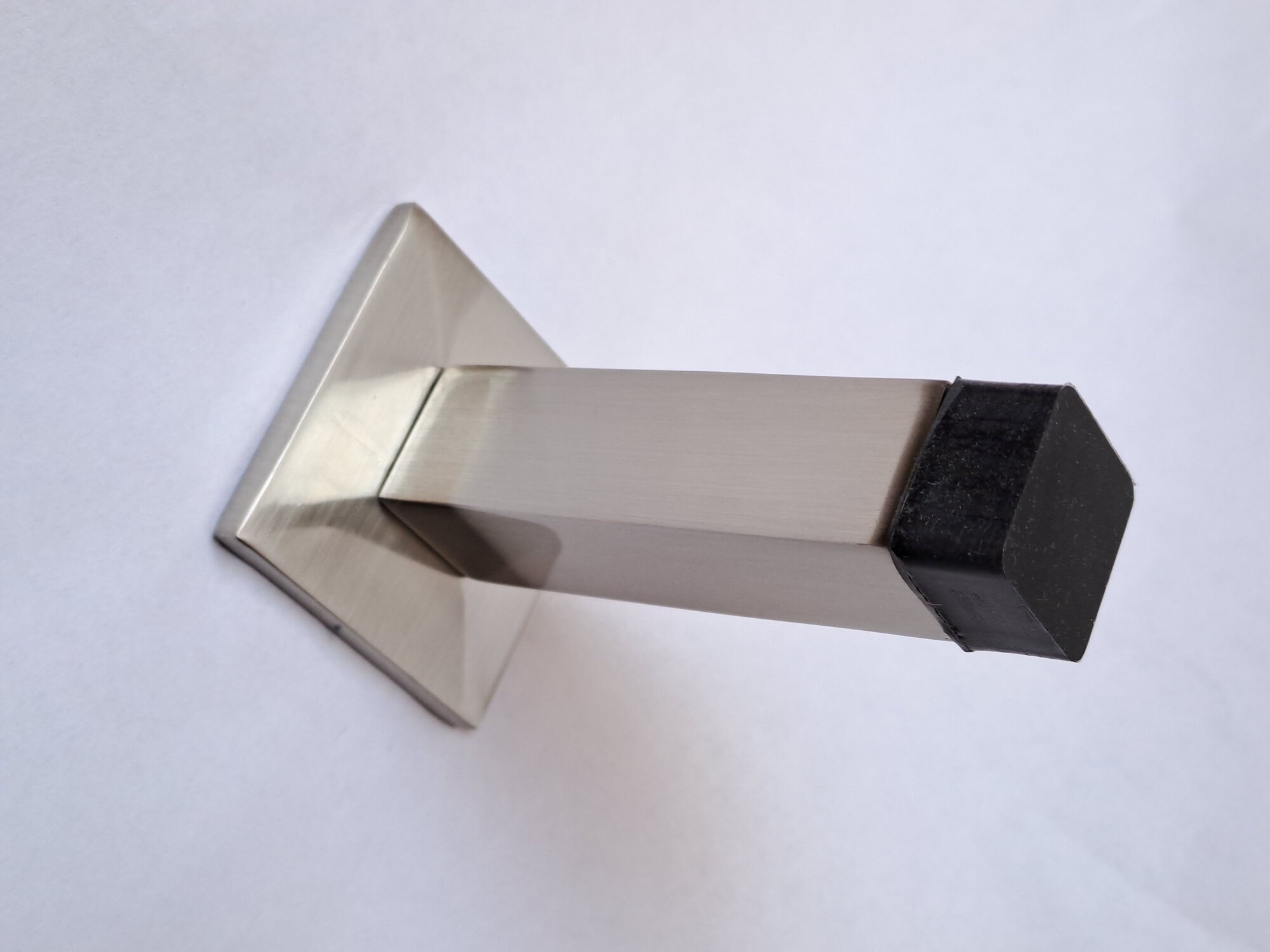 Упор "квадрат" h75 мм настенный "хром" 1 шт