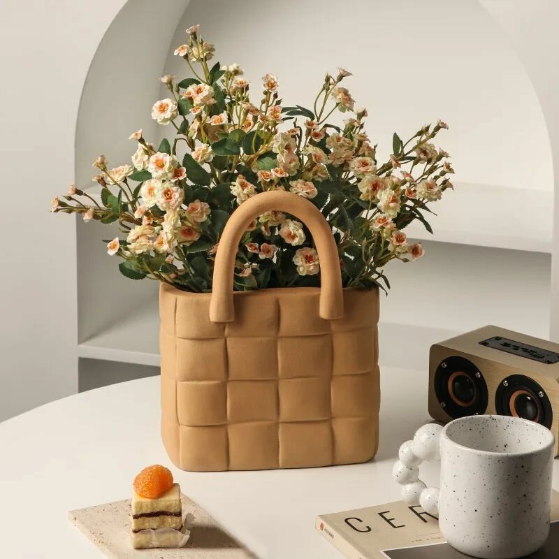 Керамическая ваза для сумочки Morandi