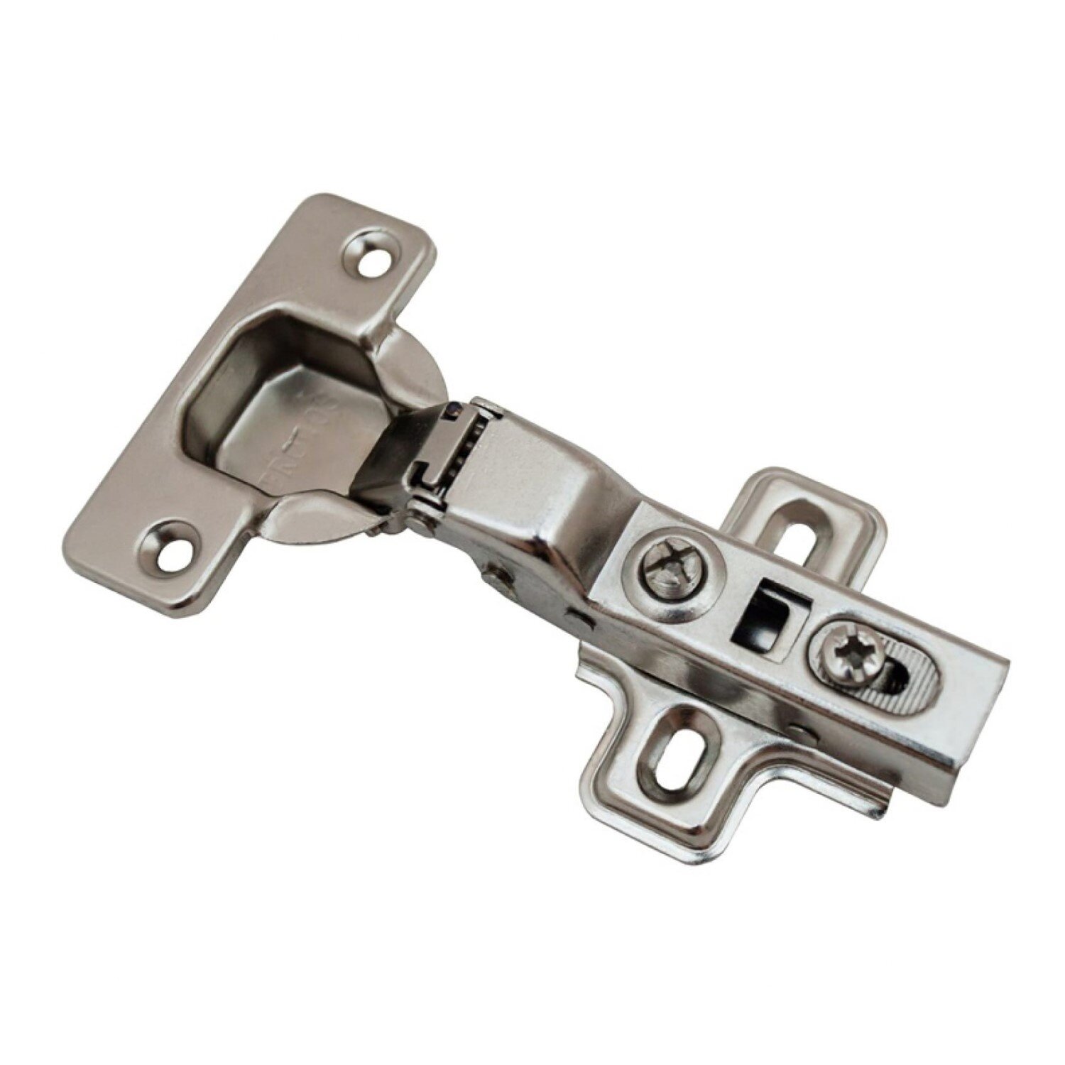 Петля мебельная ТИС 11.10.02, полунакладная, clip-on, с доводчиком (2282)