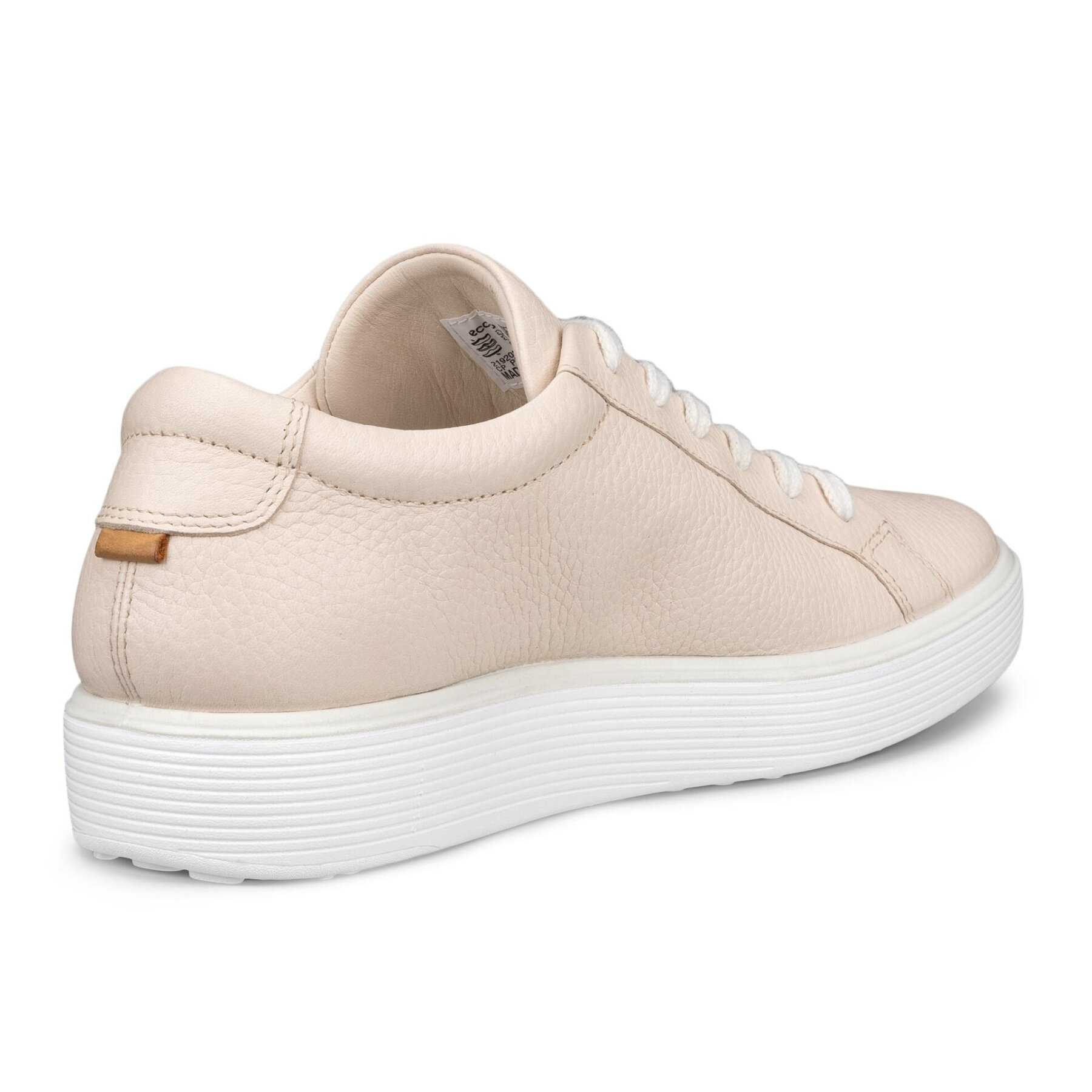 Кеды ECCO SOFT 60 W, полнота 6 (RU)/ на среднюю стопу, размер 36, бежевый — фото 1