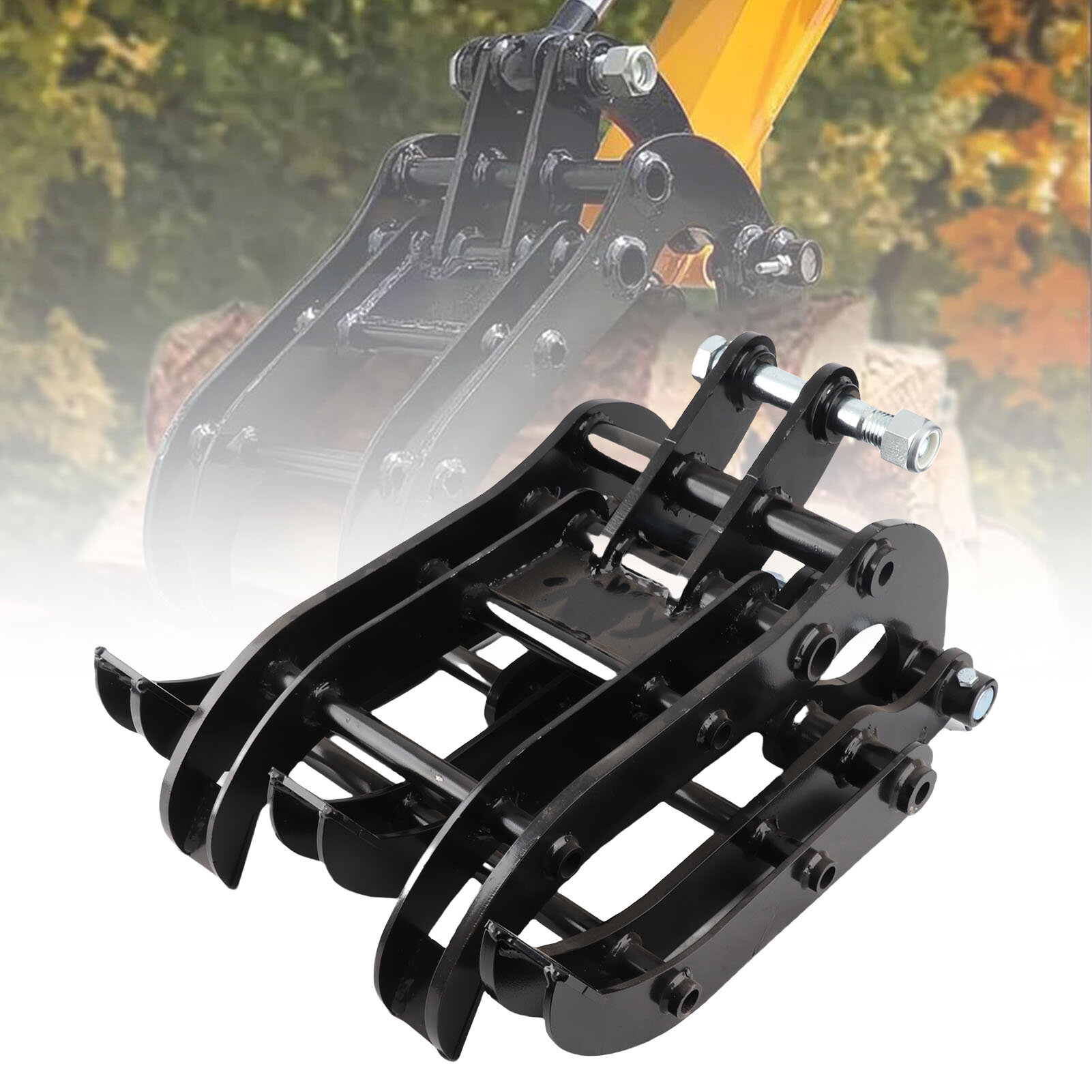 Экскаваторный захват Mn стальной порошковый покрывной многофункциональный экскаваторный захват для древесины Грейфер для садовых ферм строительных площадок