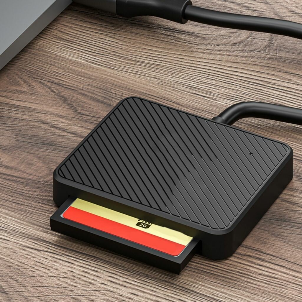 Устройство чтения карт памяти USB type c с двумя головками "два в одном" CF card reader