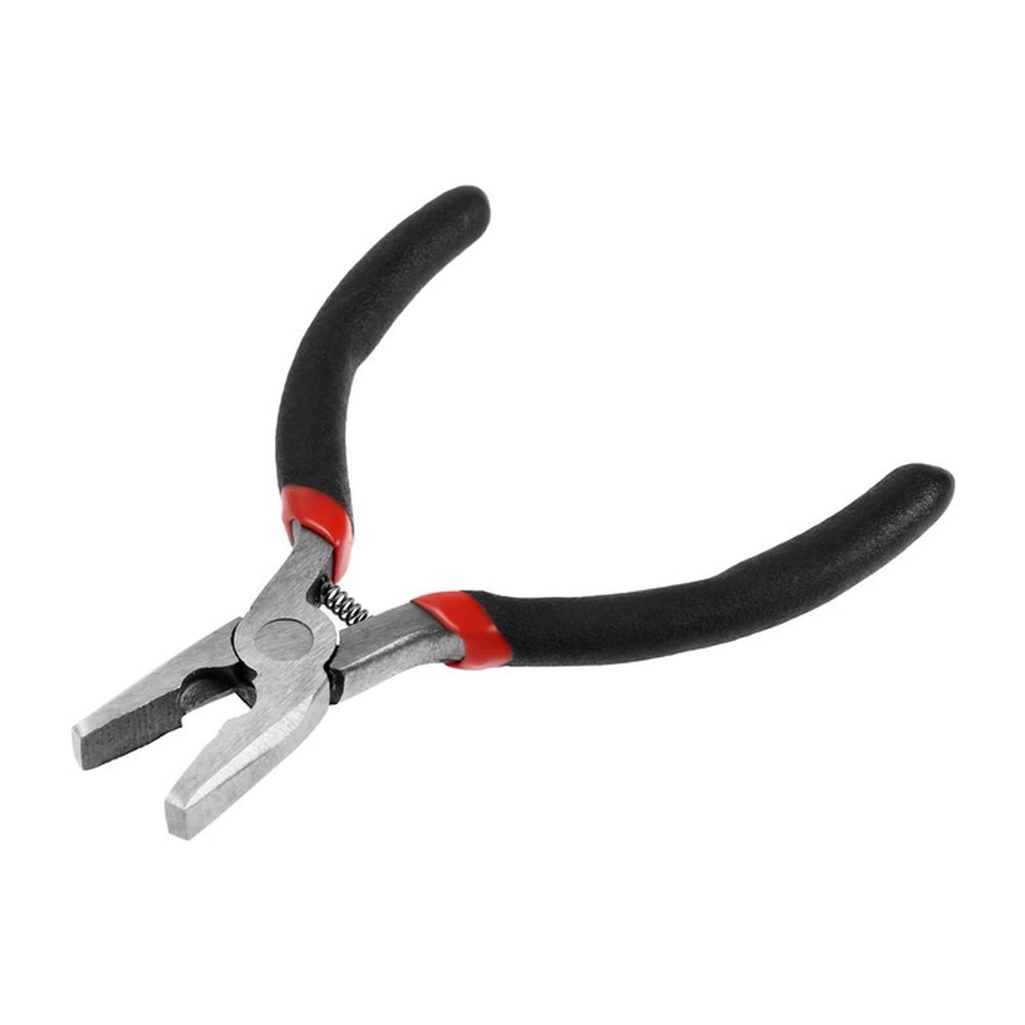 Плоскогубцы LOM мини, диэлектрические, обрезиненные, черные, 12 см