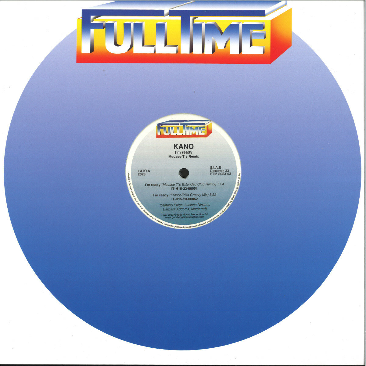 Пластинка Kano - I'm Ready Mousse T and FrescoEdits Remixes