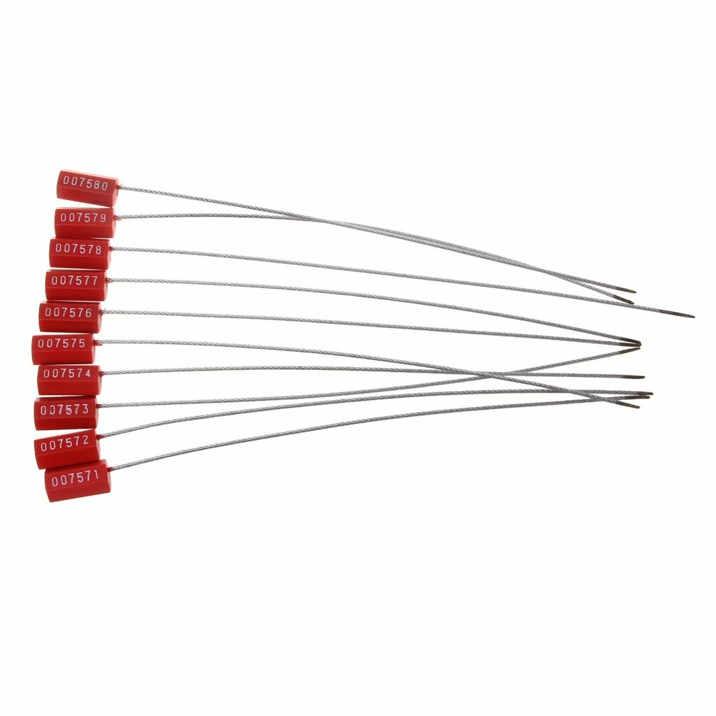 10 шт. Уплотнительные проволочные пломбы