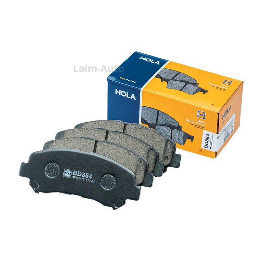 HOLA BD884 Тормозные колодки дисковые (передние) NISSAN Qashqai/Qashqai+2 (j10 jj10) X-trail (T31) SUZUKI Kiz