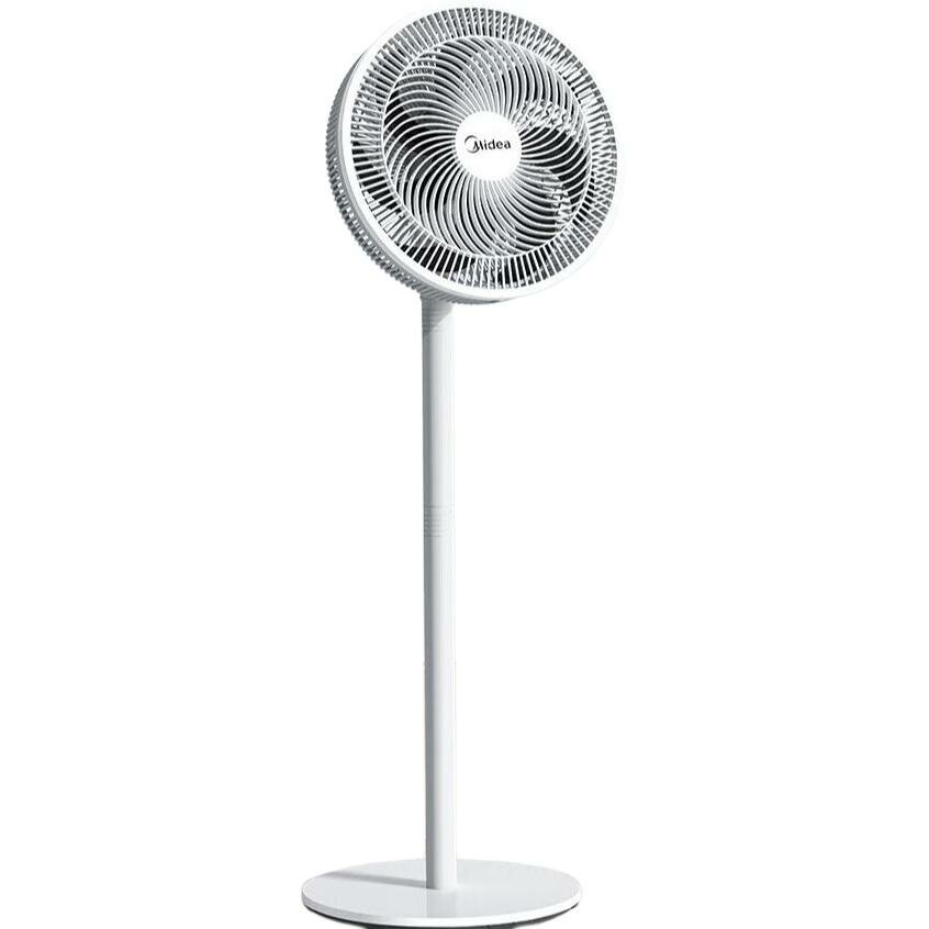 Напольный вентилятор Midea SAF30AC 7-лопастной, белый, для общежития и спальни