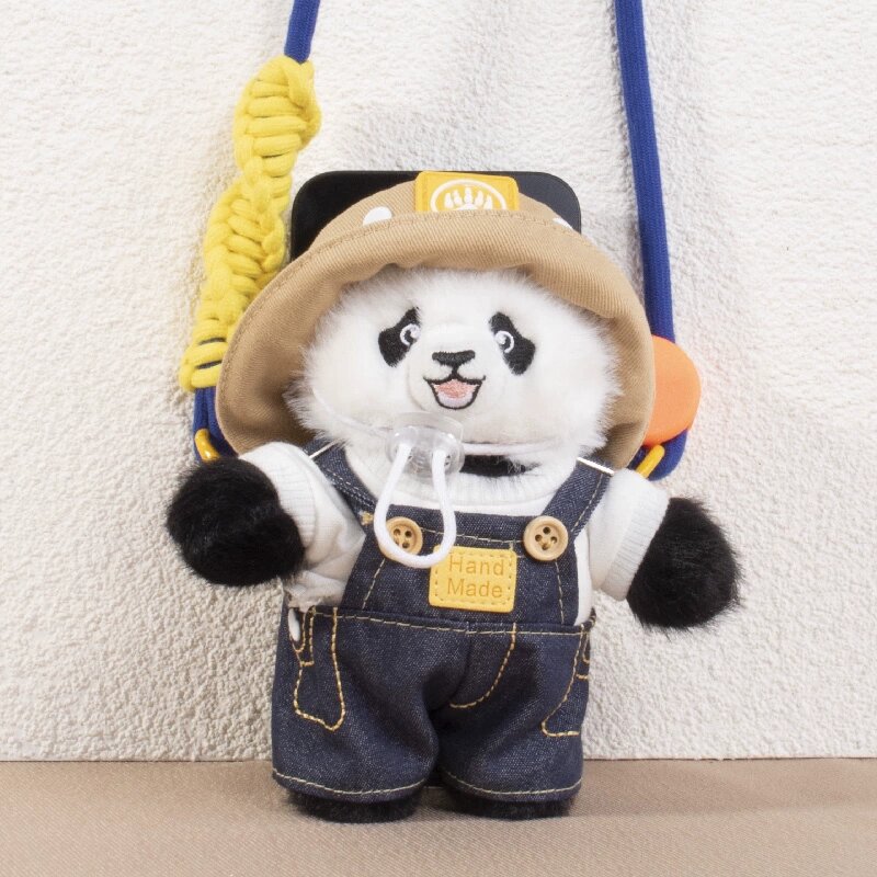 Qianxun дневник мобильный телефон задняя клипса панда Huahua Qizai Fubao Yong Ai Beichen кукла кулон серия одеял Поход