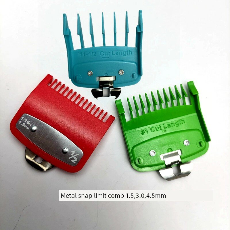 Насадка-гребень для машинки для стрижки волос, универсальный парикмахерский инструмент для градиентной стрижки.