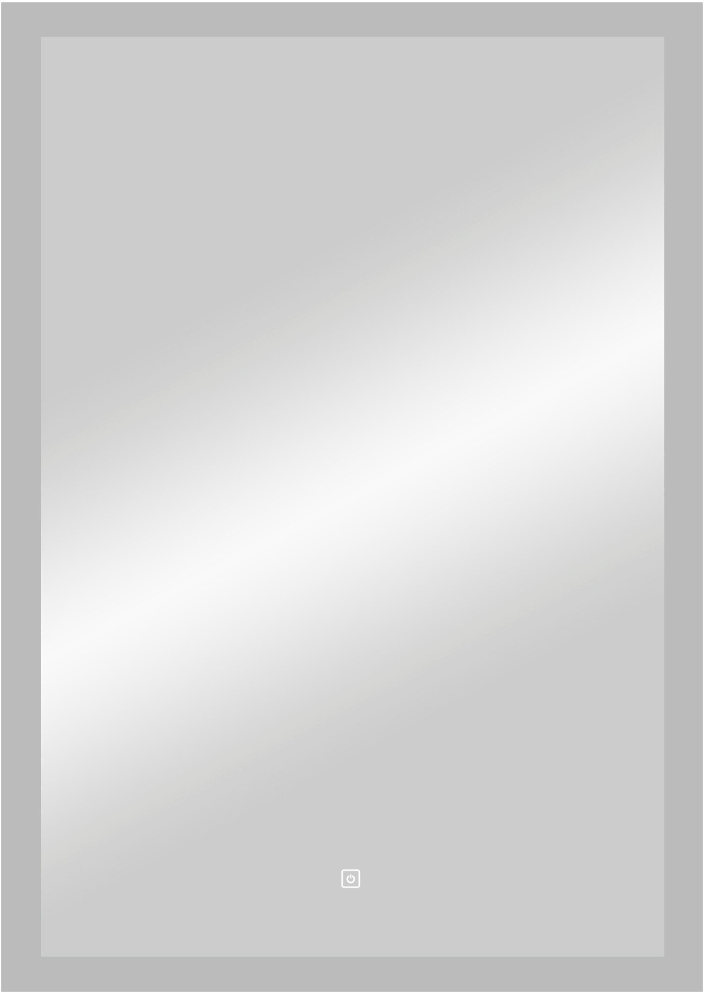 Зеркало Continent Sevilla 60x80 LED ЗЛП73