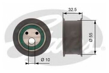 Ролик натяжной ремня ГРМ Gates T42041A