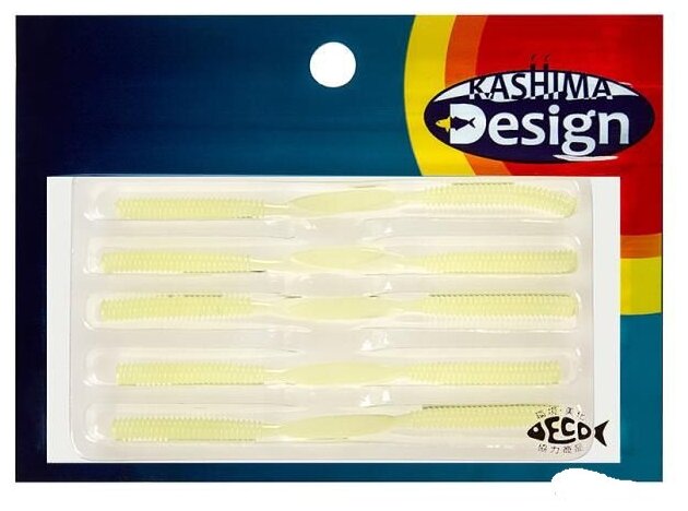 Приманка Kahara Aji Leech 1.9" #Blue Luminous